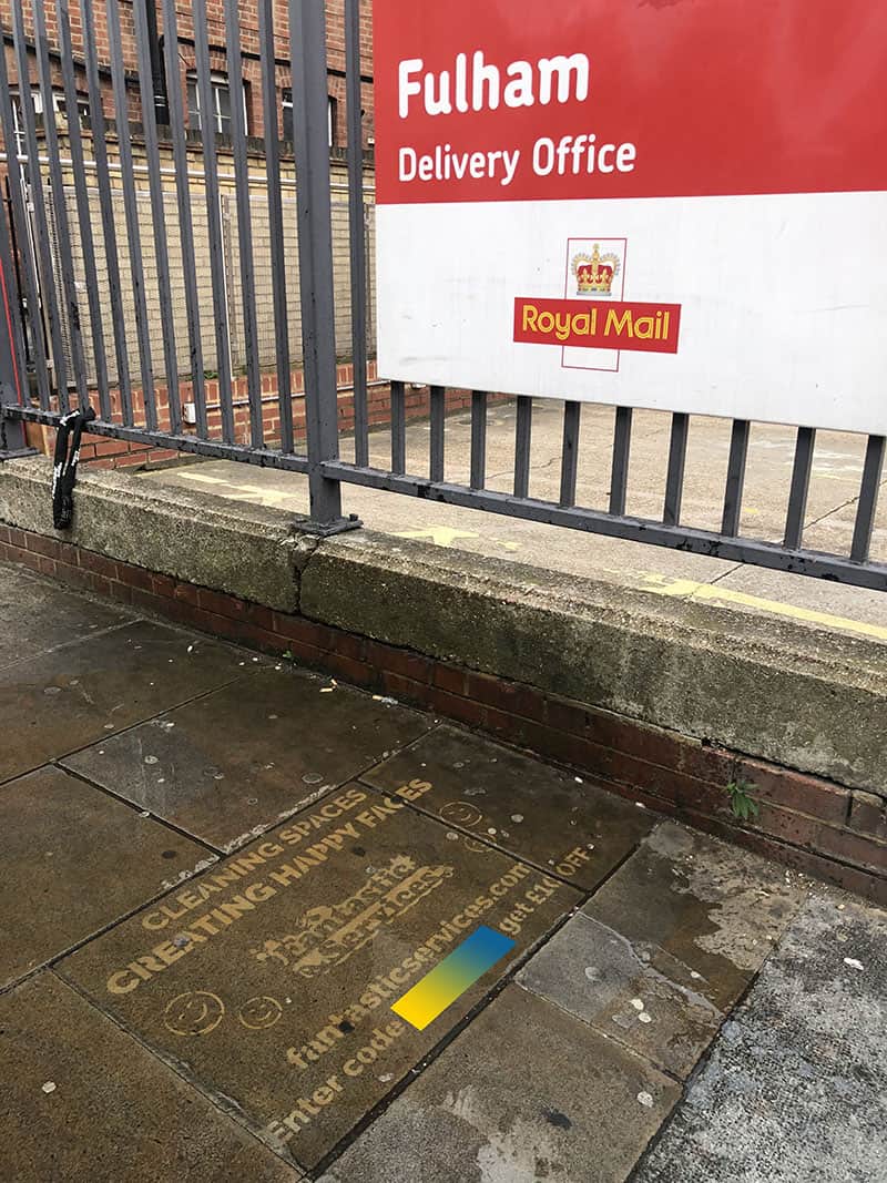 Fantastic Services Adopts Clean Advertising on the Streets of London