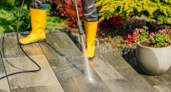 Cleaning Paving Slabs - 4 Easy Methods